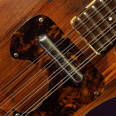 1960s Homebrew Danelectro Land Lefty Electric Mandocello