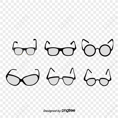 Various Glasses Vector Materialreading Glassesglasses Framemyopia Png Picture And Clipart