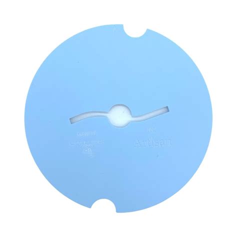 Wick Template 2 Pce S Wave Lge Artisan Candle Supplies