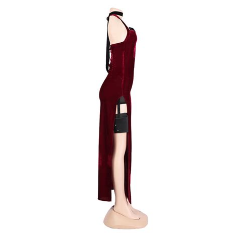 Re4 Ada Wong Cosplay Dress Resident Evil 4 Remake Costume Halloween Ca