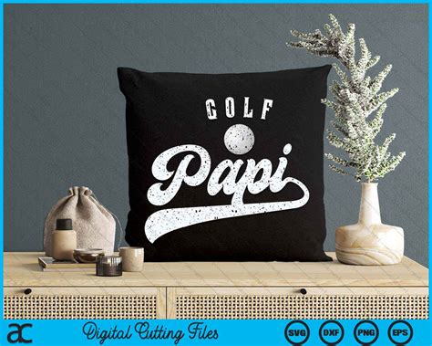 Golf Papi Svg Png Digital Cutting File Creativeusarts