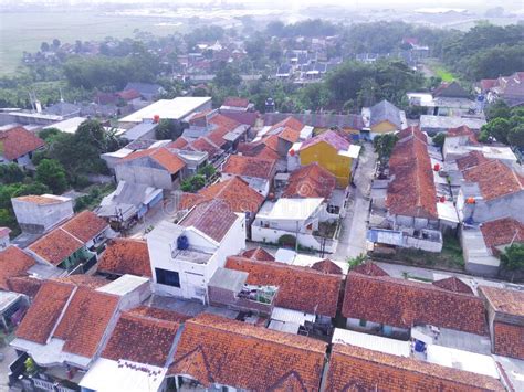Aerial Photo Of Roofs Of Densely Populated Residential Houses Stock Image Image Of Aerial