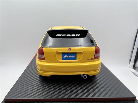 Onemodel 118 Honda Civic Type R Ek9 Spoon Sports Ag Toy Cars