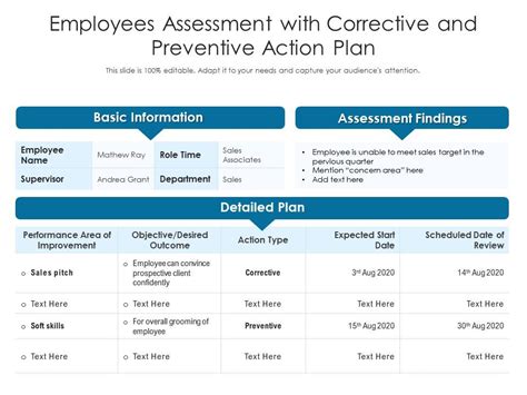 Corrective And Preventive Action Template 52 Koleksi Gambar