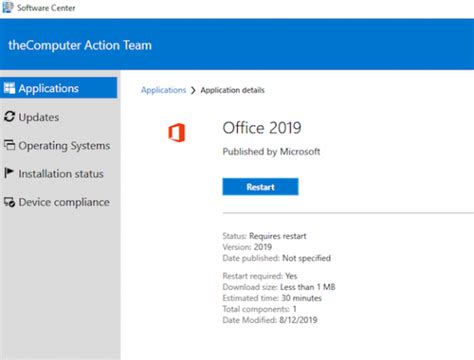 Using Software Center To Install Update Packages Computer Action Team