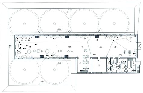 Cartogram Of The Premises Of The Control Room For No 2 At Elevation 0