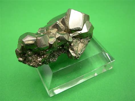 Pyritohedral Pyrite Cluster From The Huanzala Mine Peru 7 Spirit