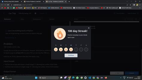 Suyog Patil On Linkedin Success Codechef 100daysofcodechallenge