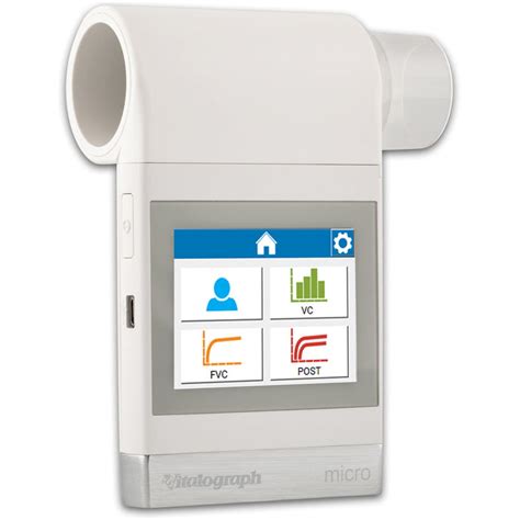 Vitalograph Micro Handheld Spirometer Medisave Uk