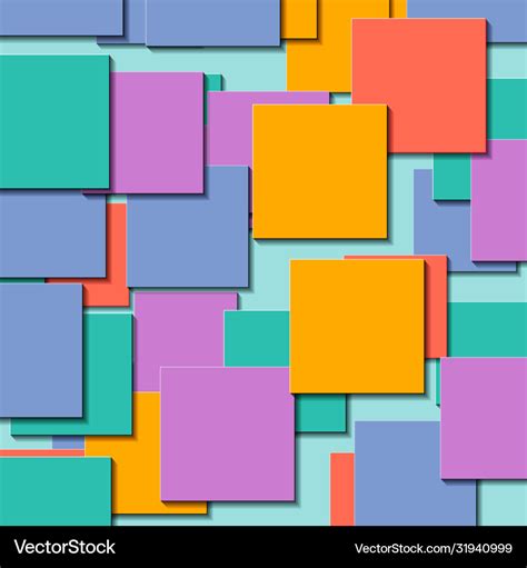 Cute Bright Seamless Pattern Background Bright Vector Image