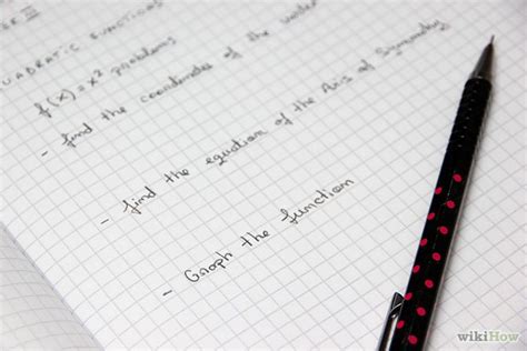 3 Ways To Take Perfect Math Notes WikiHow Math Notes College Math