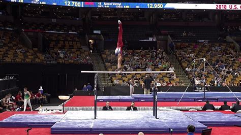 Adrian De Los Angeles Parallel Bars U S Gymnastics Championships Senior Men Day