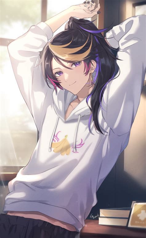 Shu Yamino Nijisanji And 1 More Drawn By Kgr Danbooru