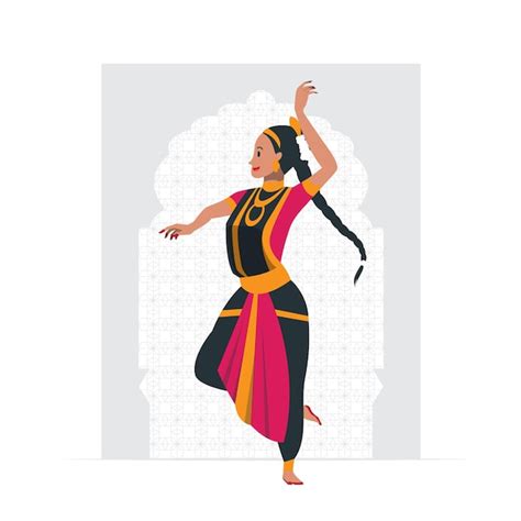 Graceful Kathak Dance Vectors And Illustrations For Free Download Freepik