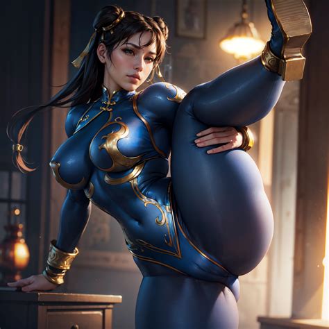 Rule 34 Ai Generated Asian Big Ass Big Breasts Capcom Chun Li Pussy Visible Through Clothes