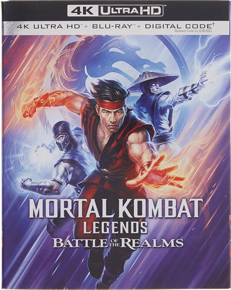 Mortal Kombat Legends Battle Of The Realms [4k Uhd] [blu Ray