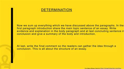How To Write The Prompt Structure Of An Essay Ppt