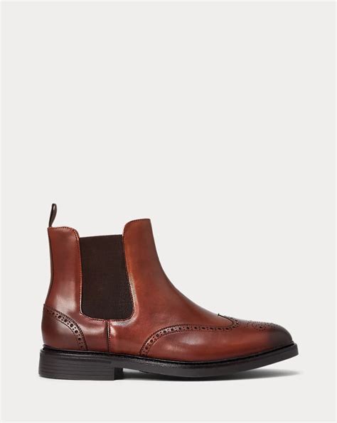 Asher Wingtip Chelsea Boot Para Homen Ralph Lauren® Pt