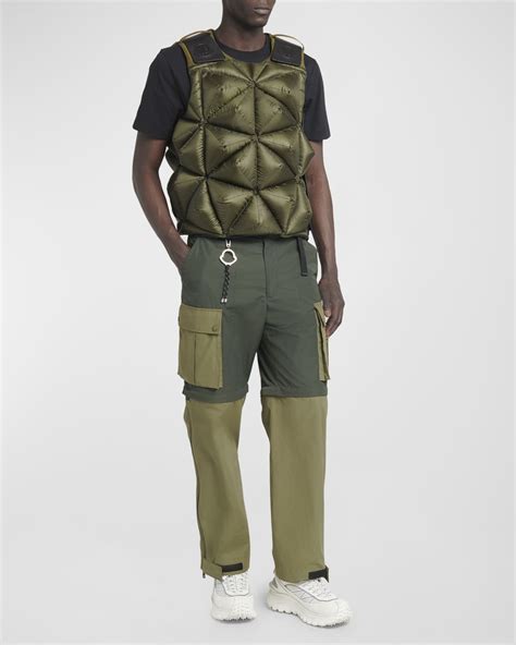 Moncler Genius Moncler X Pharrell Williams Mens Holly Triangle Quilt
