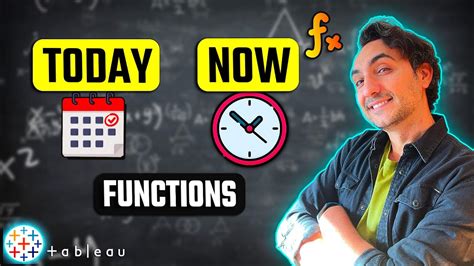 Current Date And Time TODAY NOW Tableau Course YouTube