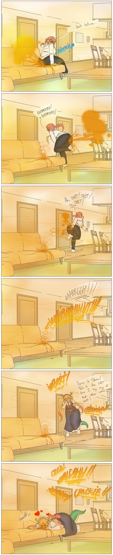 Kobayashis Private Farts 2 By Ignaciocespedes2890 On Deviantart