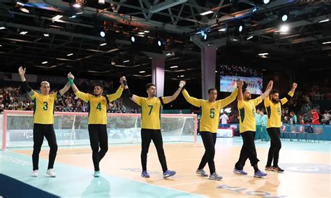Seleção masculina de goalball garante medalha de bronze