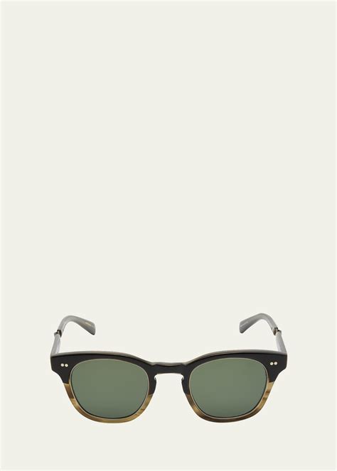 Mr Leight Mens Hanalei Ii S Keyhole Bridge Sunglasses Bergdorf Goodman
