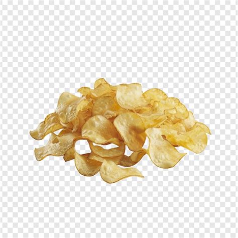 Crispy Cassava Chips Premium Ai Generated Psd