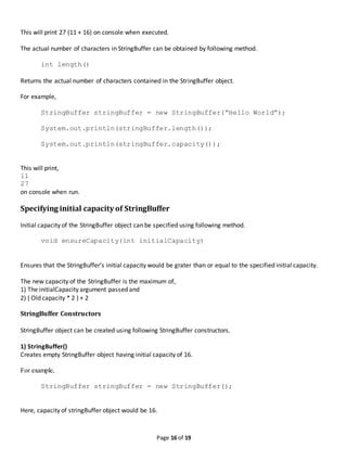 Class Notes Week 4 On Arrays And Strings DOCX Programming Languages Computing