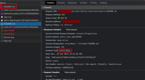 Initial Chars In Readme Misinterpreted As Audio File · Issue 17108