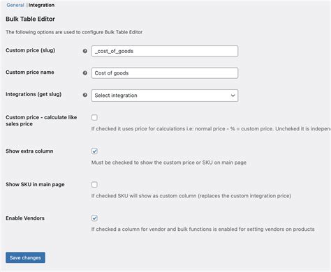 Bulk Table Editor For WooCommerce WooCommerce