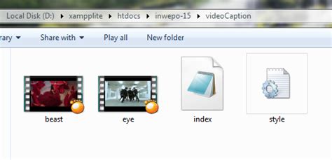 cara membuat video caption dengan css inwepo