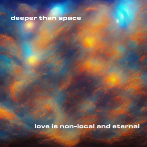 love is non local and eternal deeper than space silent records
