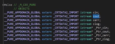C Namespace Cin Cout