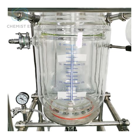 100l Three Layer Jacketed Glass Reactor Buy For From €2333000