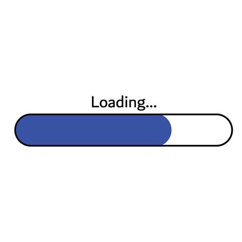 Downloading Progress Icon Sign Loading Shape Symble For Waiting To