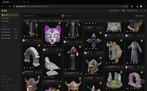3d asset creation generative ai for game development blog meshy