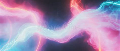 Dynamic Lightning Frame With Cool Tones Creating An Electric Atmosphere Against Black Backdrop