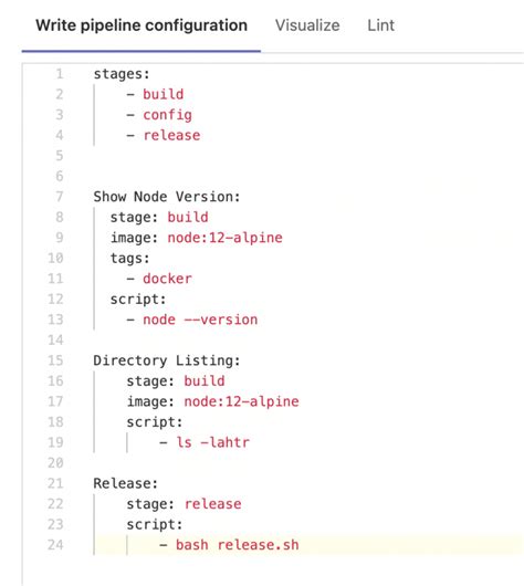 A First Look At Gitlabs New Pipeline Editor Bernhard Knasmüller On