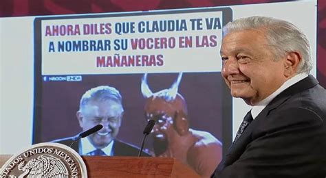 Presume Amlo Meme De Diablito En Mañanera