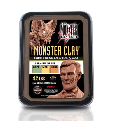 Monster Clay Brown Medium Columbus Clay Company