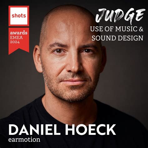 Im Delighted To Be Part Of This Years Shots Awards Emea Jury In The Use Of Music And Sound
