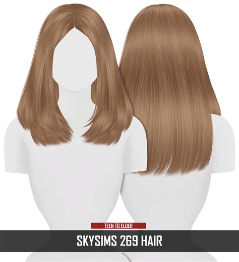 Skysims 269 Hair Mesh Edit Conversion Mesh Sims Hair Sims 4 Sims