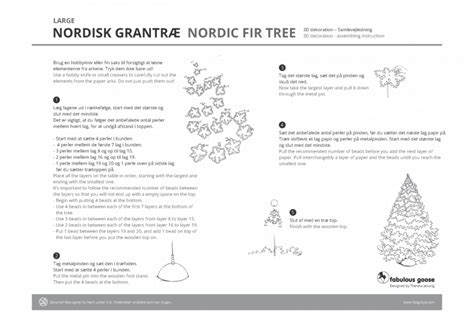 Assembling Instructions Trees On Foot Fabulous Goose Scandinavian Interior Design Products
