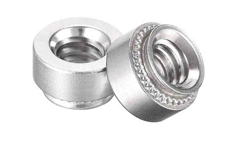 Buy Clinch Nuts Stainless Steel Rivet Nut Round Head Fastener Hardware For Metal Sheets
