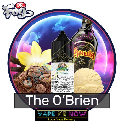 Dr Fog The Obrien 30 Minute Vancouver Vape Delivery Vape Me Now