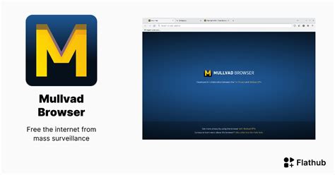 Install Mullvad Browser on Linux | Flathub