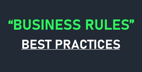 BUSINESS RULE BEST PRACTICES EASY SIMPLE Basico ServiceNow Learning
