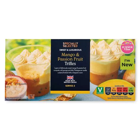 Premium Mango And Passionfruit Trifles Twinpack Aldi Uk