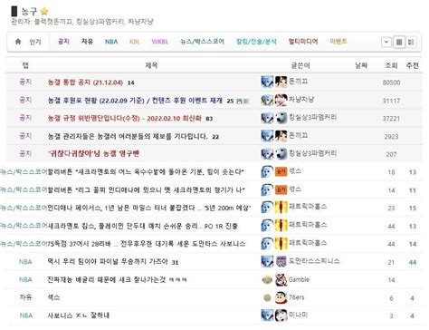 농갤 섹스 머신으로 박제 당했네 농구 에펨코리아